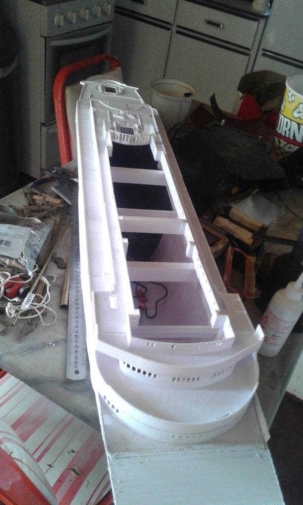 Andrea Doria superstructure by theidd | Download free STL model ...