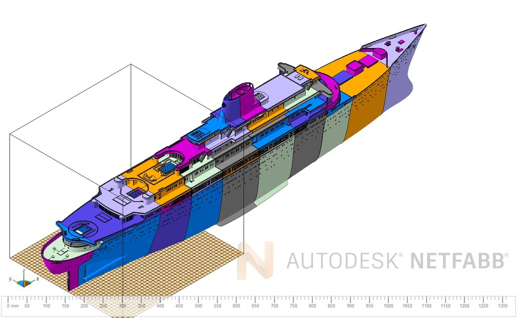 Andrea Doria superstructure by theidd | Download free STL model | Printables.com