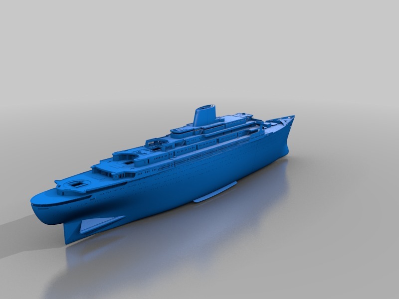 Andrea Doria superstructure by theidd | Download free STL model | Printables.com
