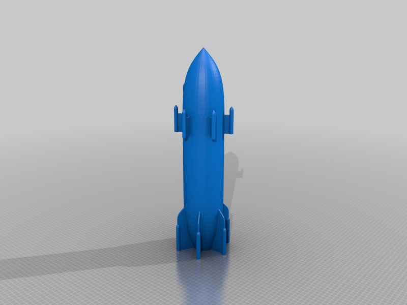 ROCKET SHIP by theidd | Download free STL model | Printables.com