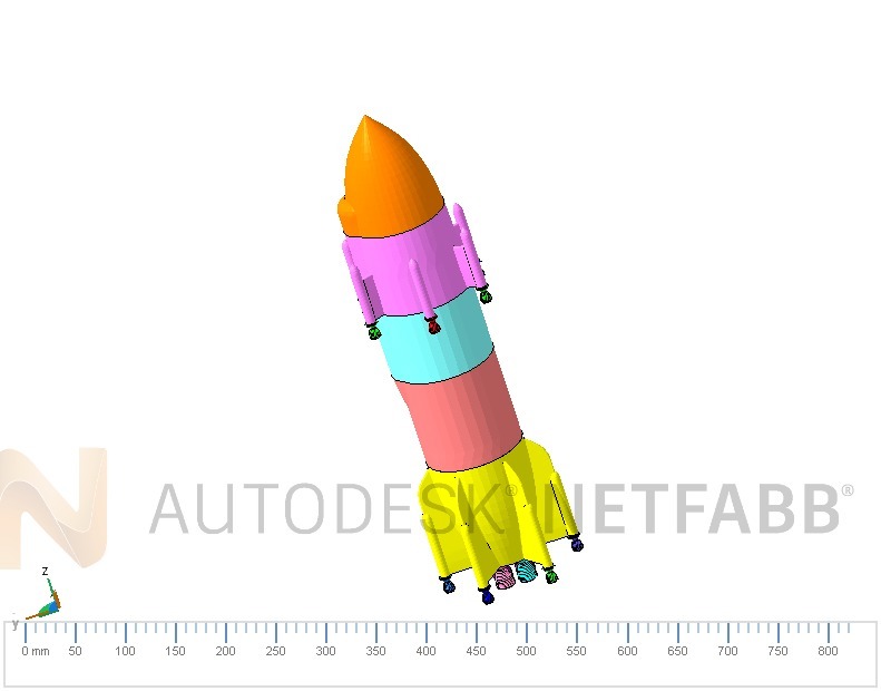 ROCKET SHIP by theidd | Download free STL model | Printables.com