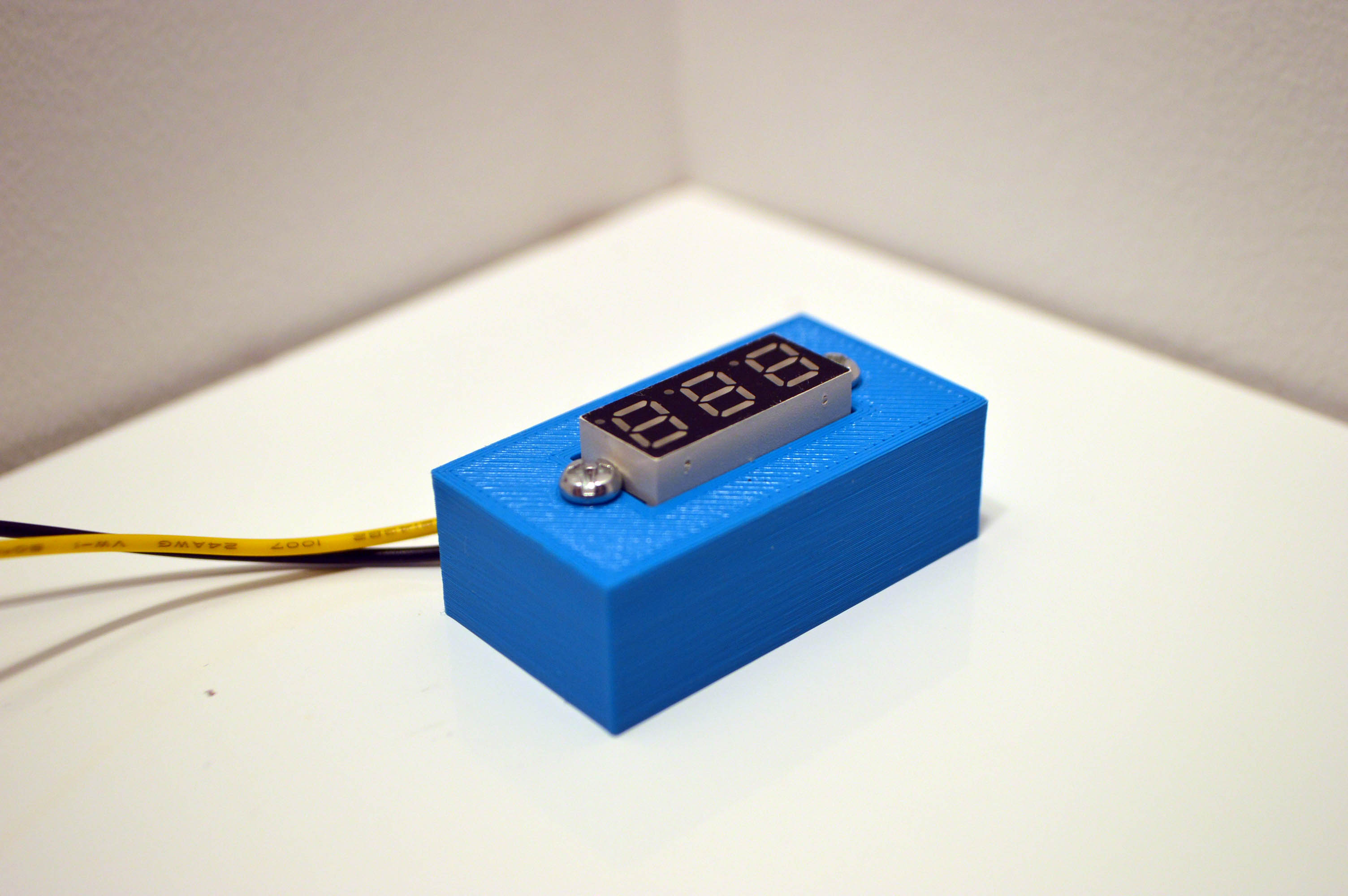 Housing / Enclosure for mini voltmeter by WeaverTech | Download free ...