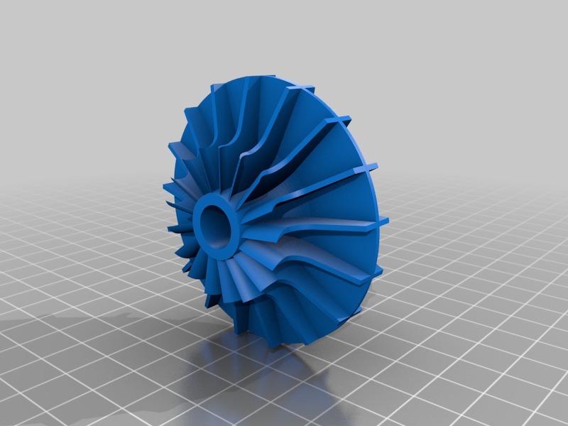 Jet_Engine_compressor_stadeg by theidd | Download free STL model ...