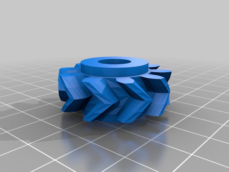 My Customized Parametric Gear customizer with bevel teeth and many ...