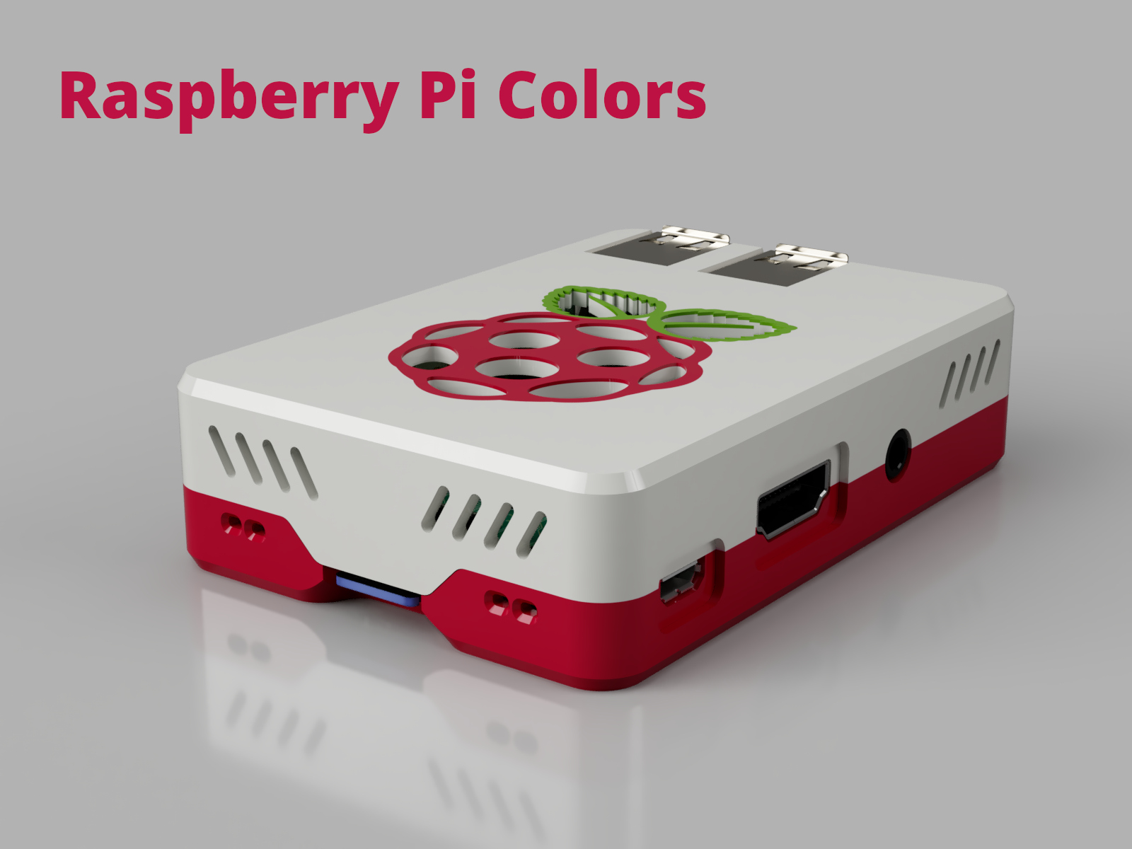 Malolo's screw-less / snap fit Raspberry Pi 3 Model B+ Case & Stands da ...
