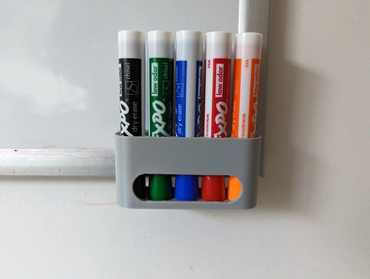 Magnetic Whiteboard Marker Holder by Goobz1218 | Download free STL ...