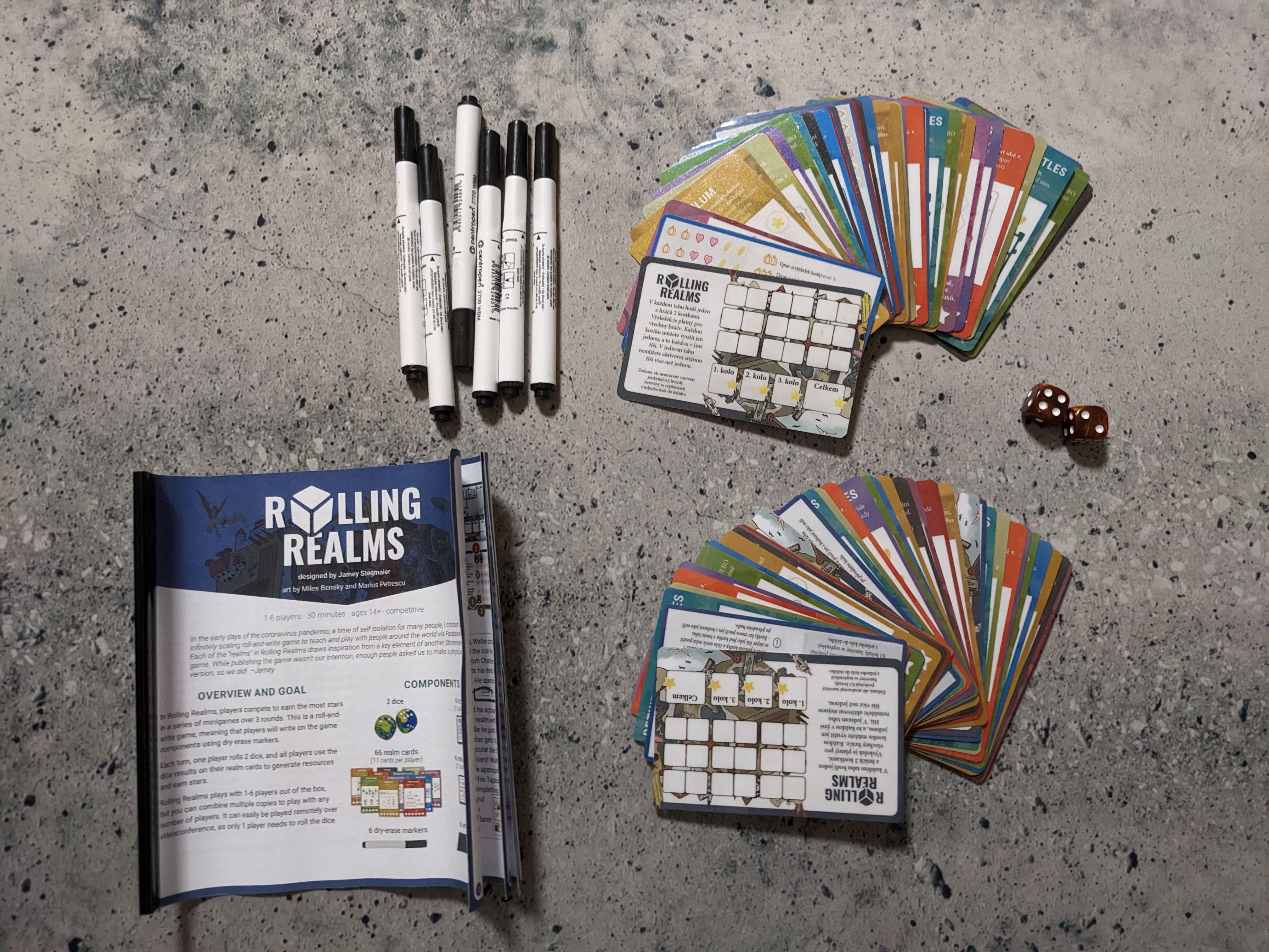 Rolling Realms box for PNP version by Radek_Pulkrabek | Download free ...