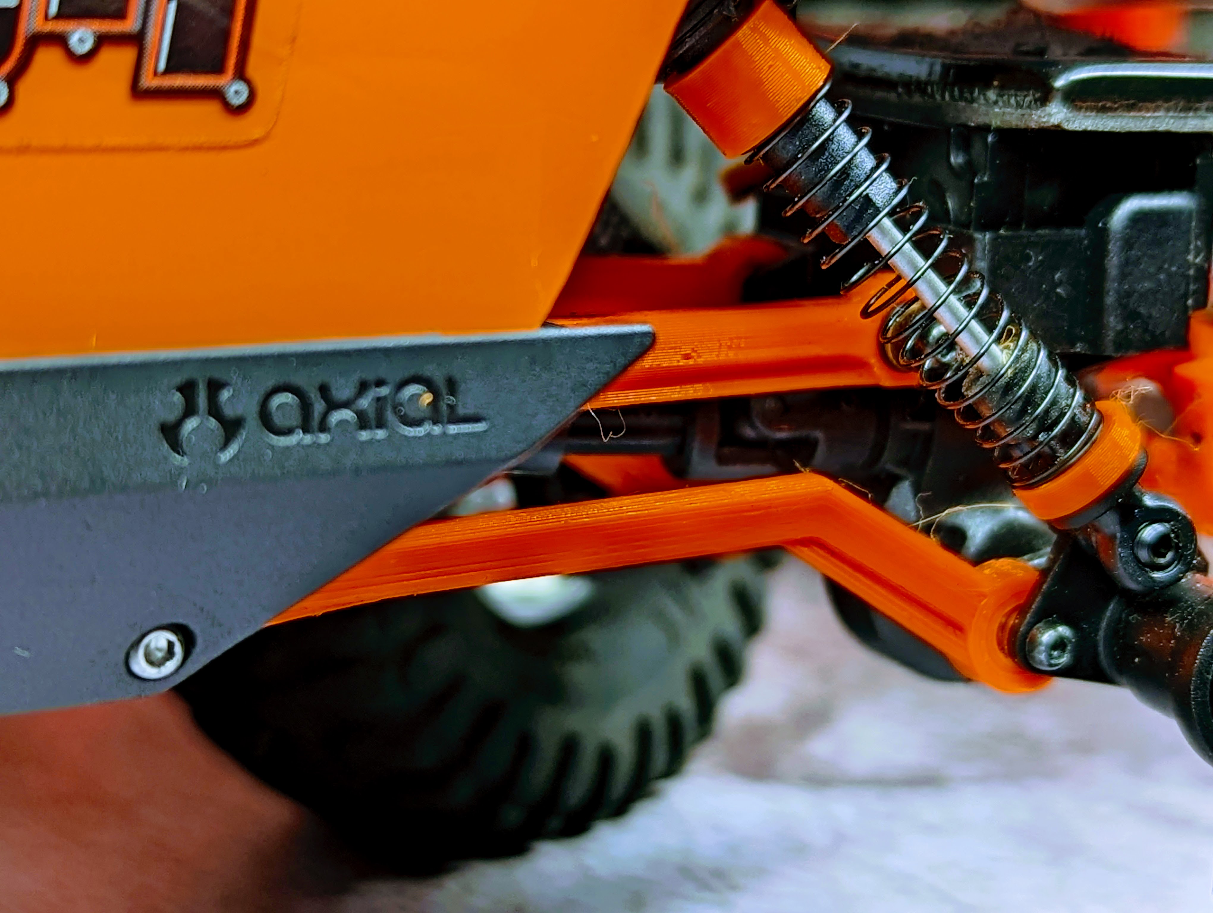 AX24 XC-1 33mm Upper Suspension Links by Chris | Download free STL ...