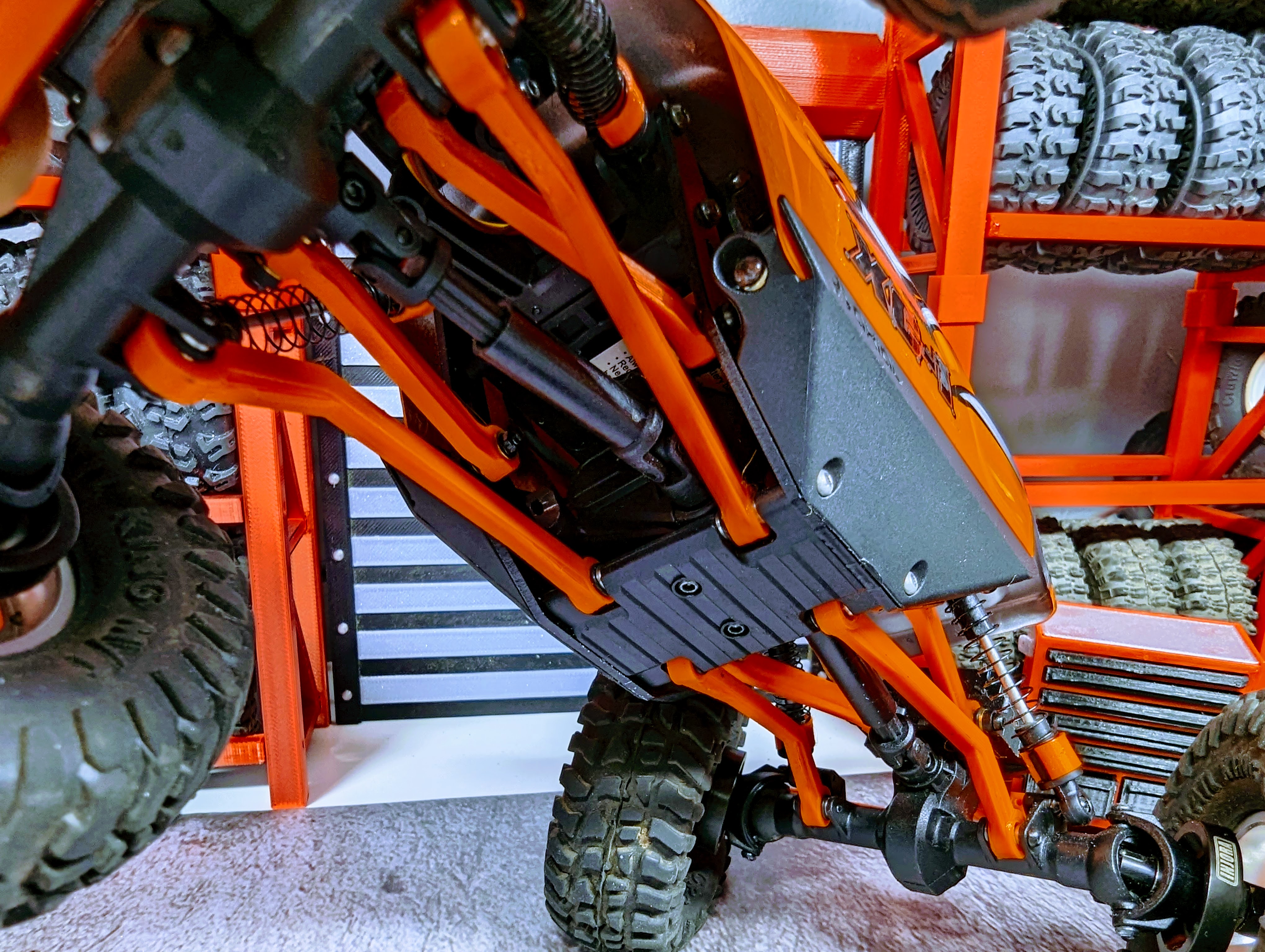 AX24 XC-1 33mm Upper Suspension Links by Chris | Download free STL ...