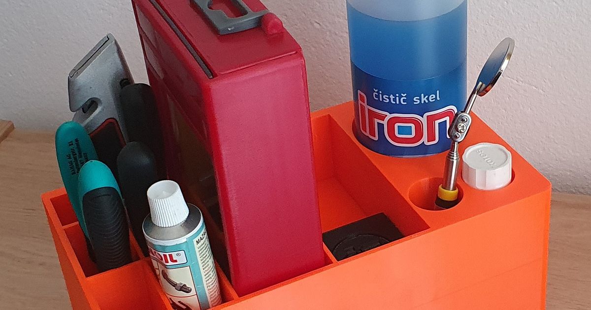Toolbox for most frequently needed 3D printer tools by RC builder ...