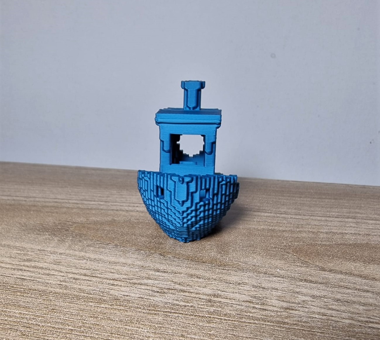 Blocky Benchy by Utku | Download free STL model | Printables.com