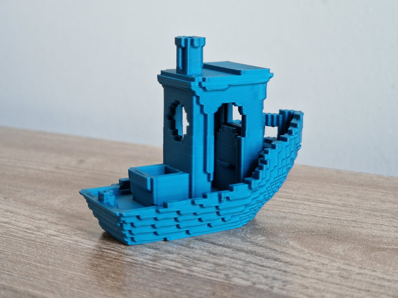 Blocky Benchy by Utku | Download free STL model | Printables.com
