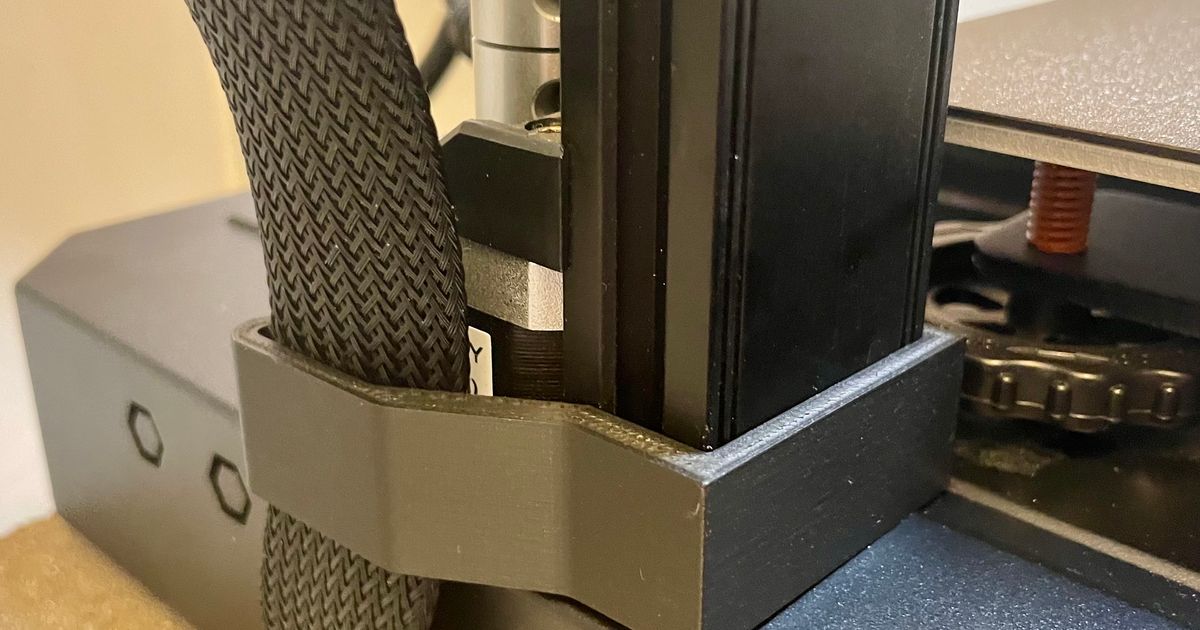 S1 - S1 PRO Lower Z ribbon cable guide (NO HARDWARE REQUIRED, PRINT ...