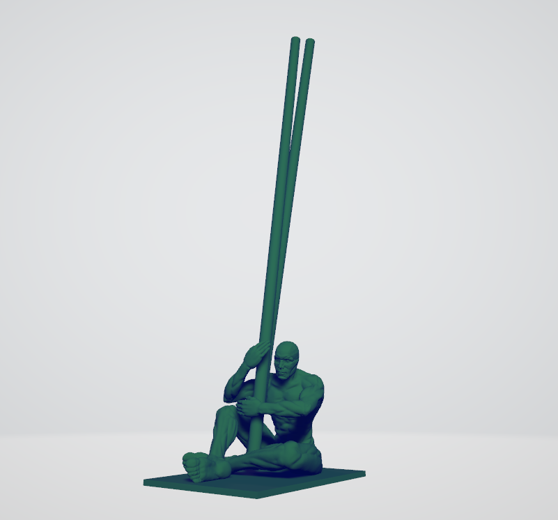 Chopstick Holders Man by Bogeno | Download free STL model | Printables.com