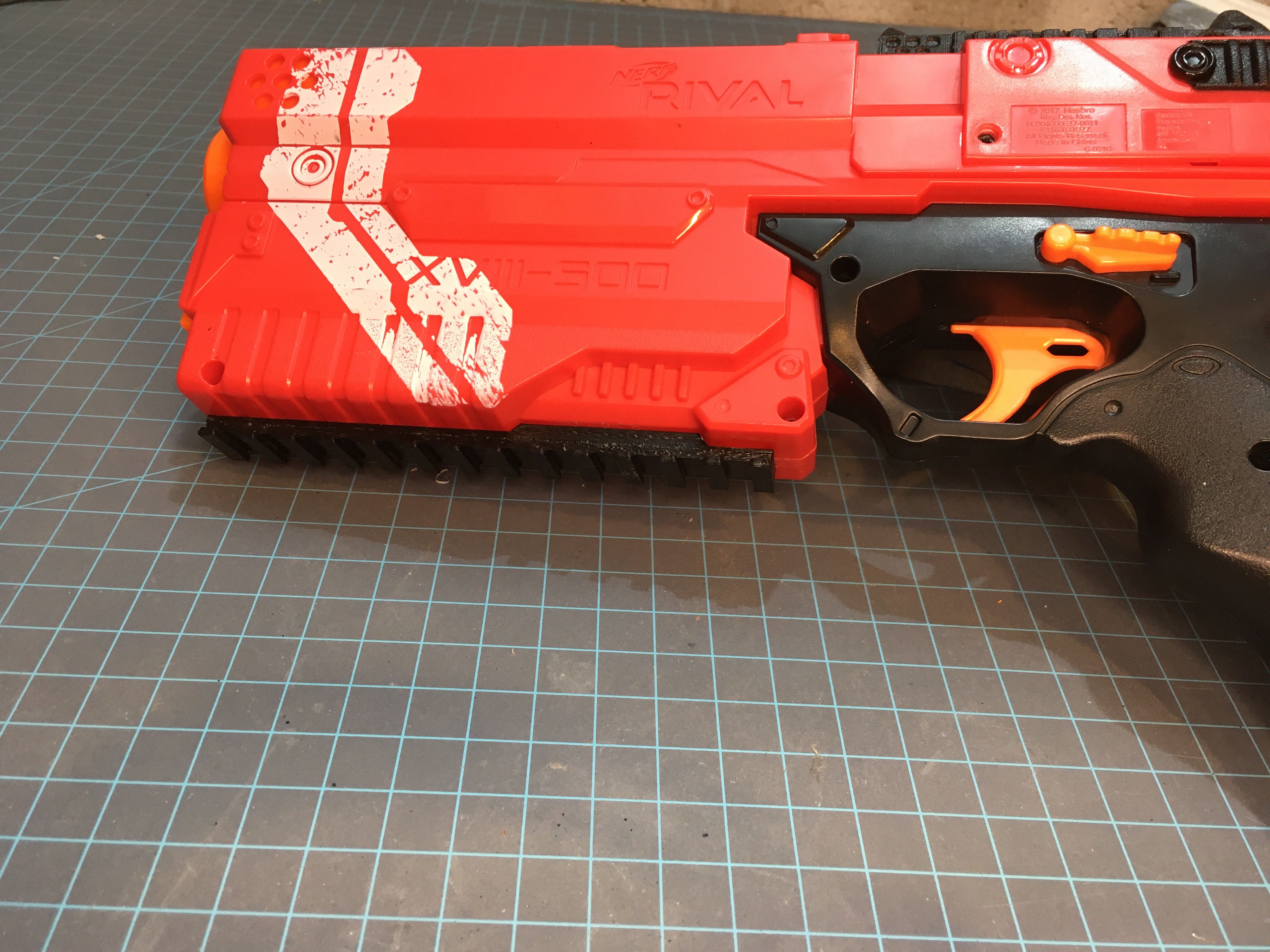 Nerf Rival Kronos Bottom Rail(Glue On) by Thompson Studios | Download ...