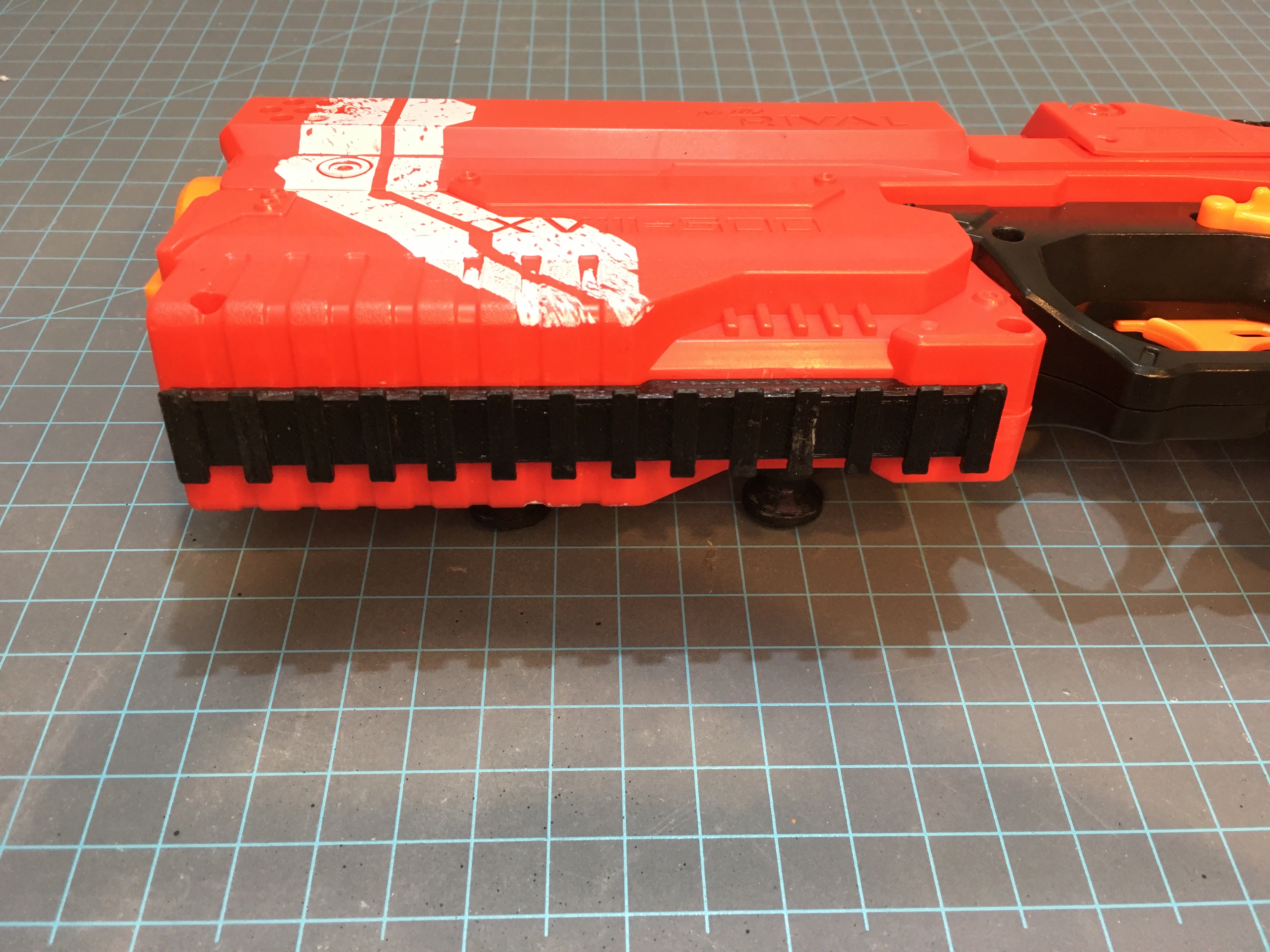Nerf Rival Kronos Bottom Rail(Glue On) by Thompson Studios | Download ...