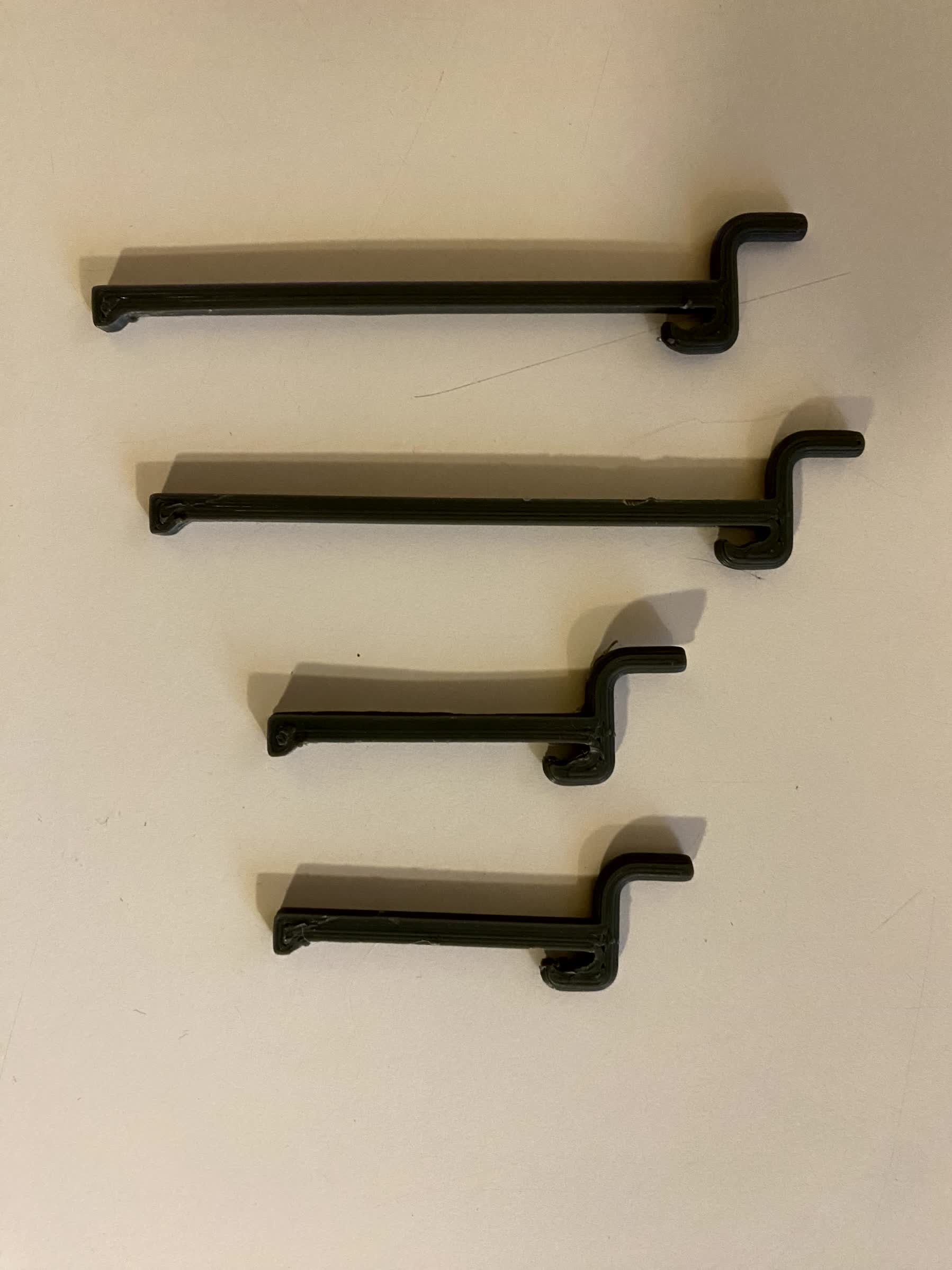 Gridfinity / GridZinity vertical pegboard hooks by timbarnes | Download ...