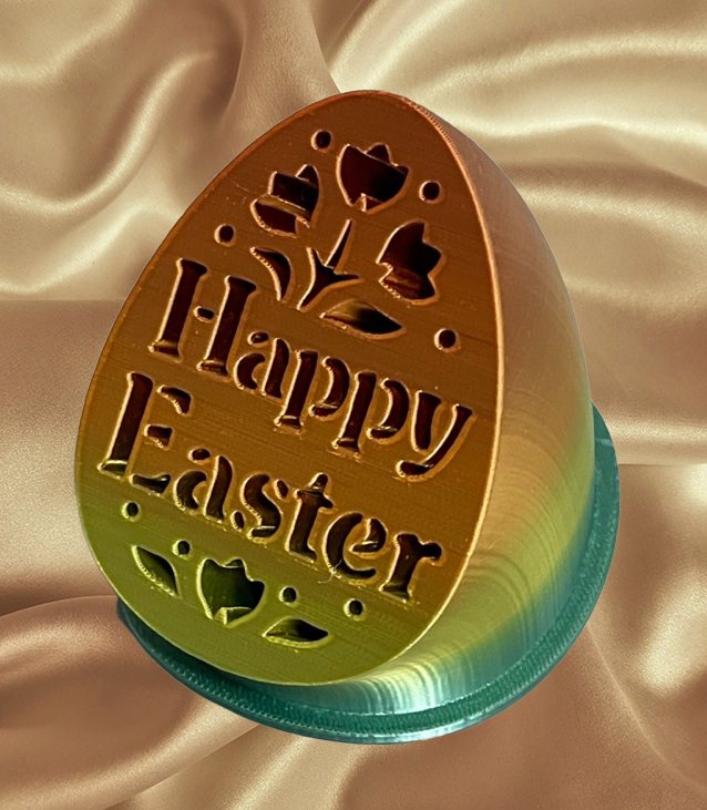Happy Easter by chris | Download free STL model | Printables.com