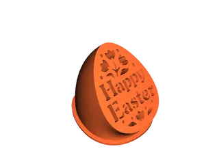 Happy Easter by chris | Download free STL model | Printables.com