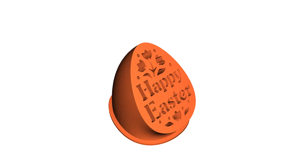 Happy Easter by chris | Download free STL model | Printables.com
