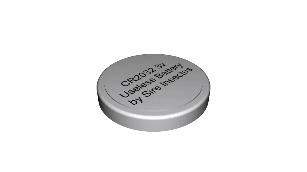 CR2032 3v Battery by SireInsectus | Download free STL model ...