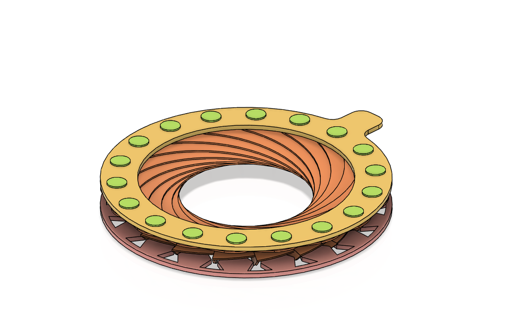 Mechanical Iris / Aperture by can samil ata | Download free STL model ...