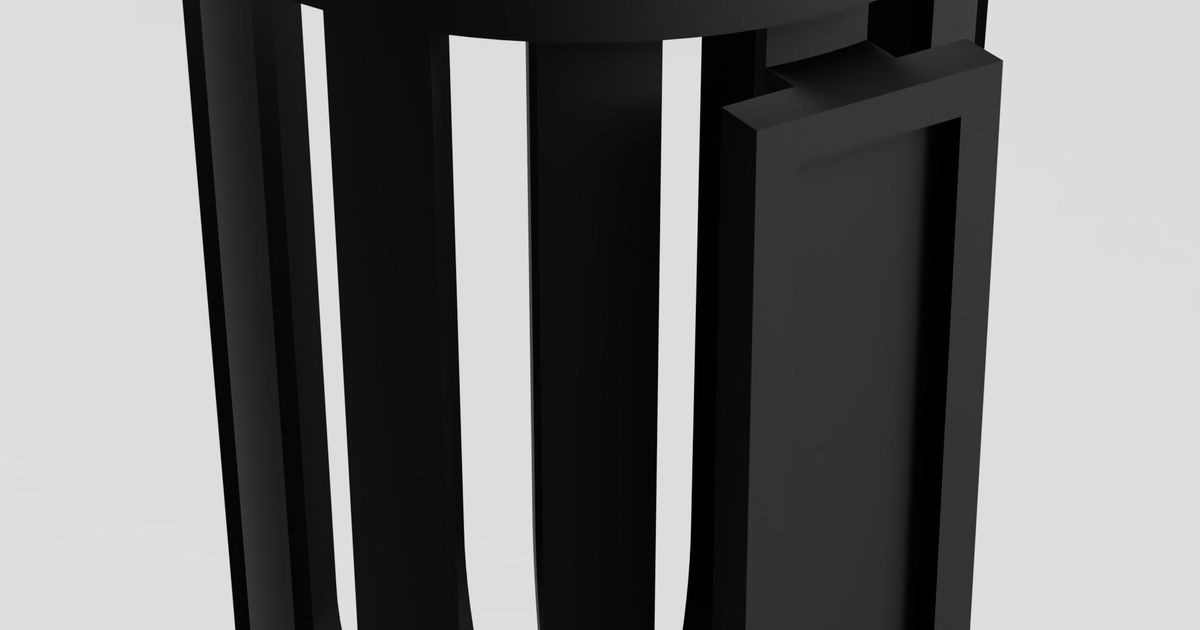 Litter Robot Bag Holder by Staiin | Download free STL model ...