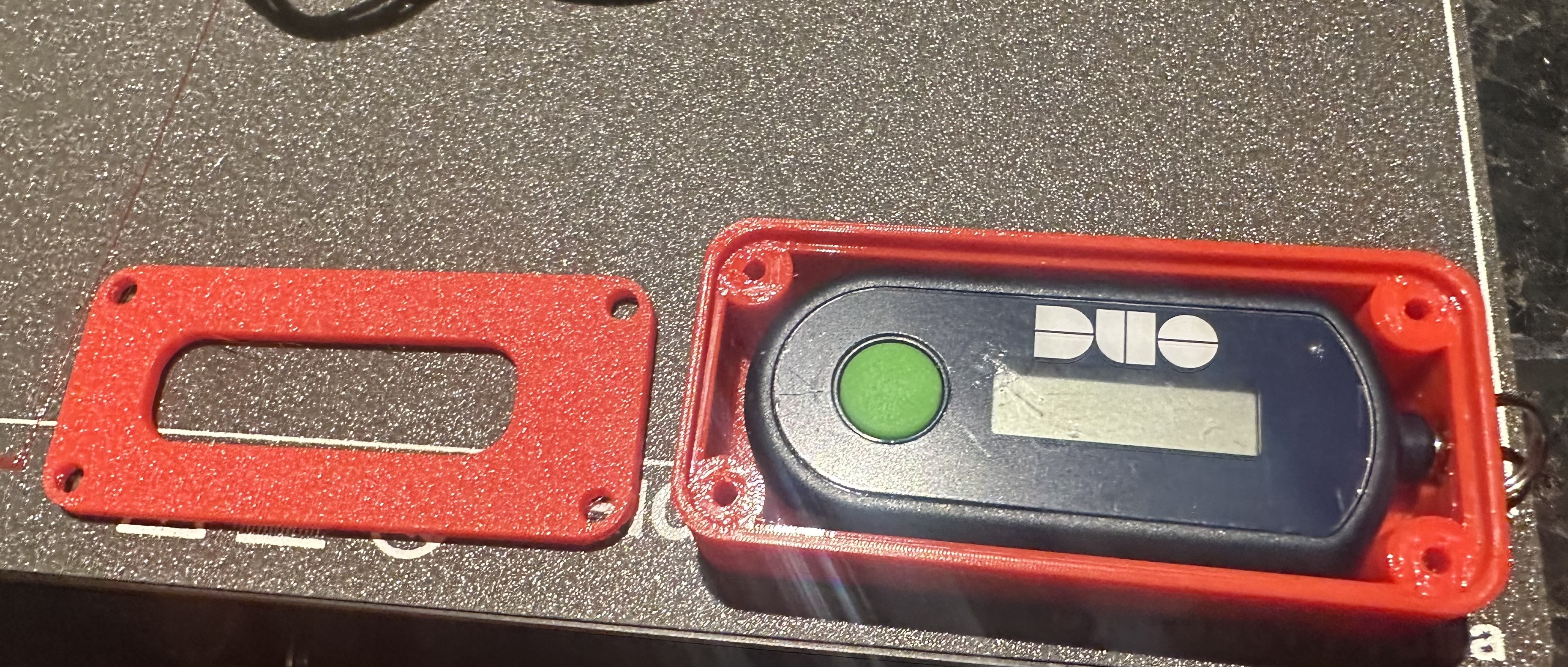 Parametric Cisco Duo Key Fob Case by OKPrinter | Download free STL ...