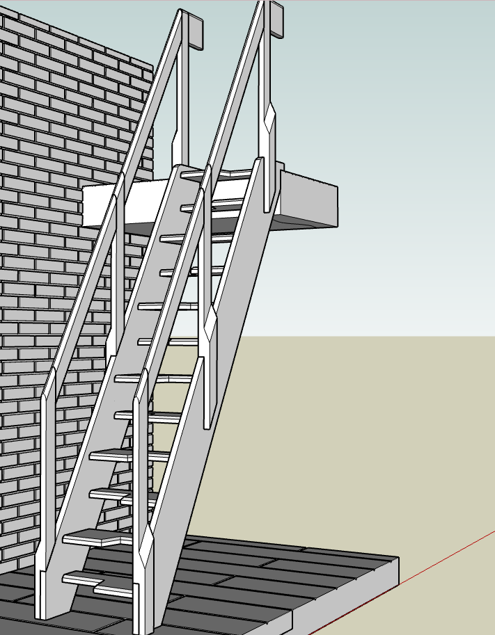 Real Staircase Models 1/10 Scale - Reálné modely schodišť 1/10 by Luděk ...