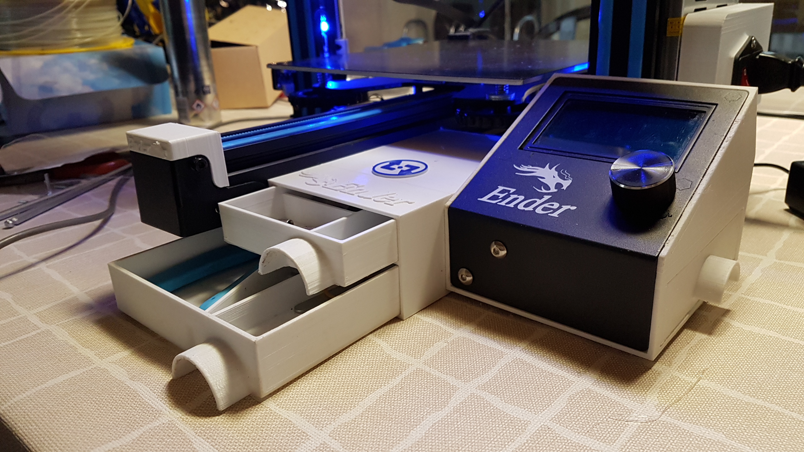 Ender 3Pro drawers by Guido | Download free STL model | Printables.com