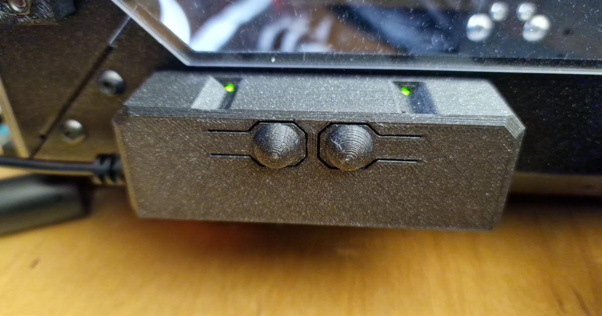 Simplified control box for Prusa Enclosure LIGHT and FILTER by Puník ...