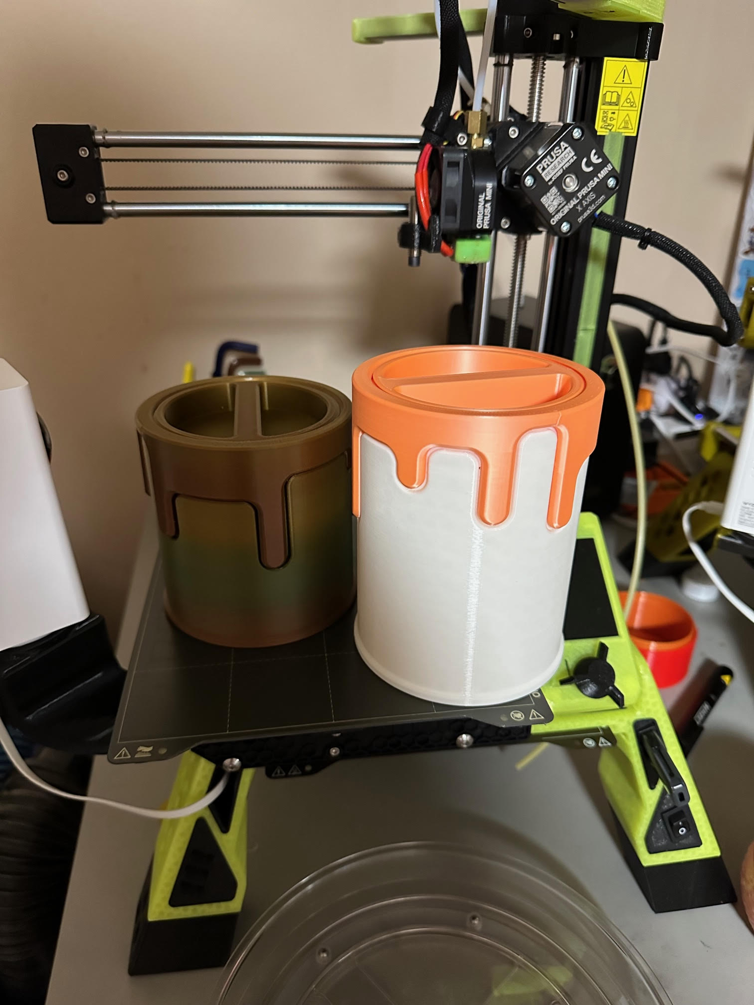 Taller Drippy Bucket with Screw Lid by EMarrs | Download free STL model ...