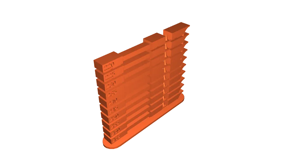 Temp Tower PETG for Ender 3 S1 Pro by Curtis Pocklington | Download free STL model | Printables.com
