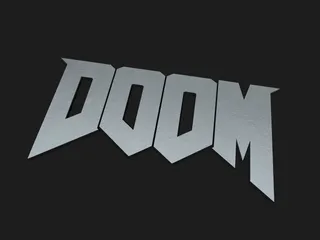 Doom Logo by ToxicMaxi | Download free STL model | Printables.com