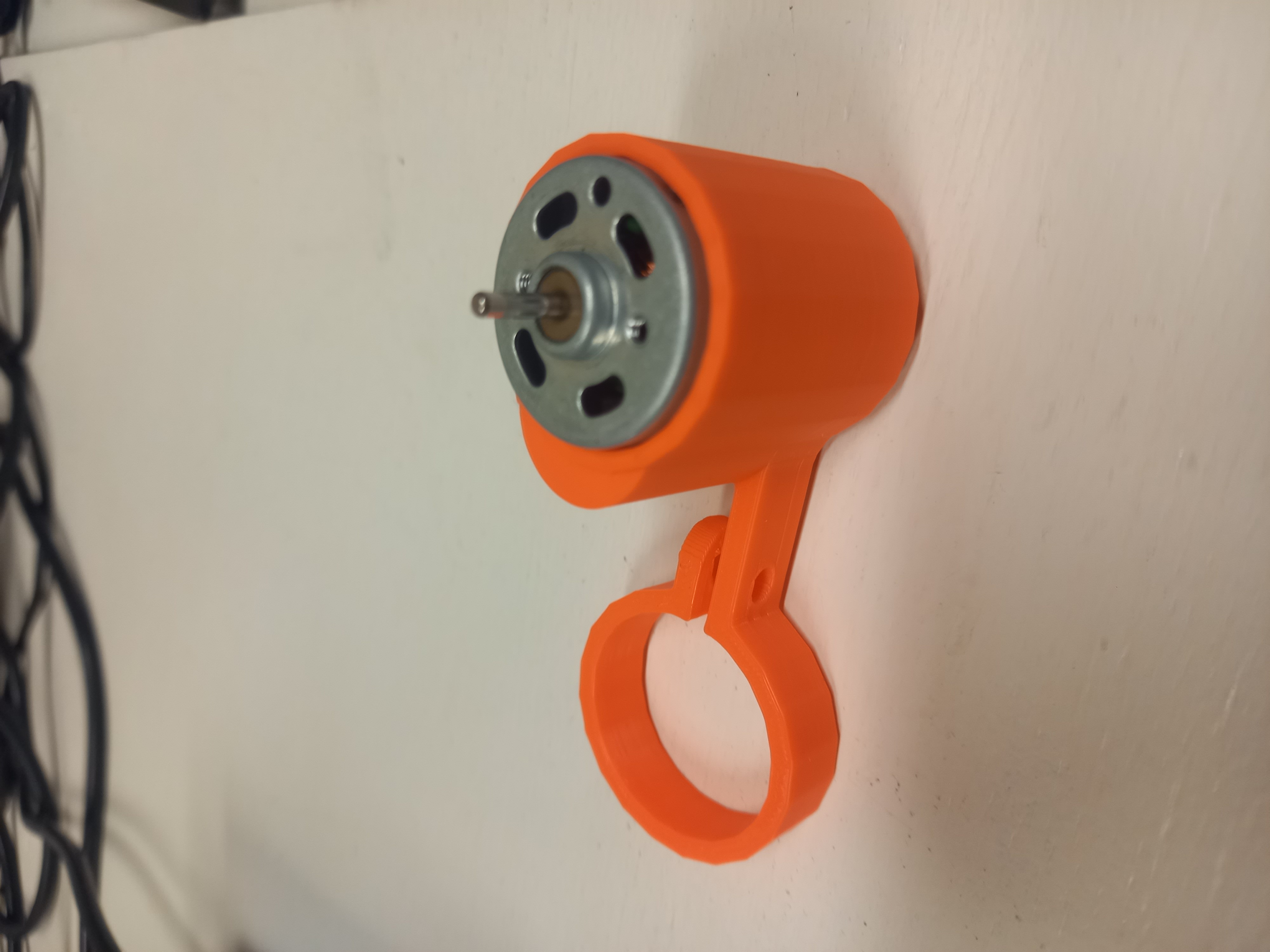 DC motor mount by Georg Viilma | Download free STL model | Printables.com