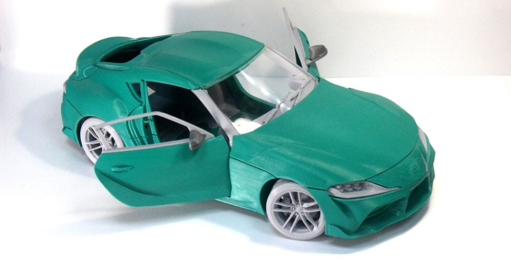 Toyota Supra A90 (Full car model) by TunerKits | Download free STL ...