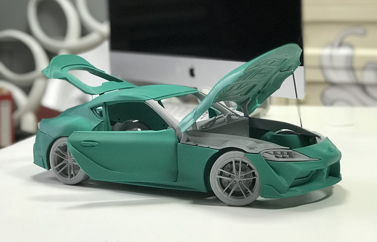 Toyota Supra A90 (Full car model) by TunerKits | Download free STL ...