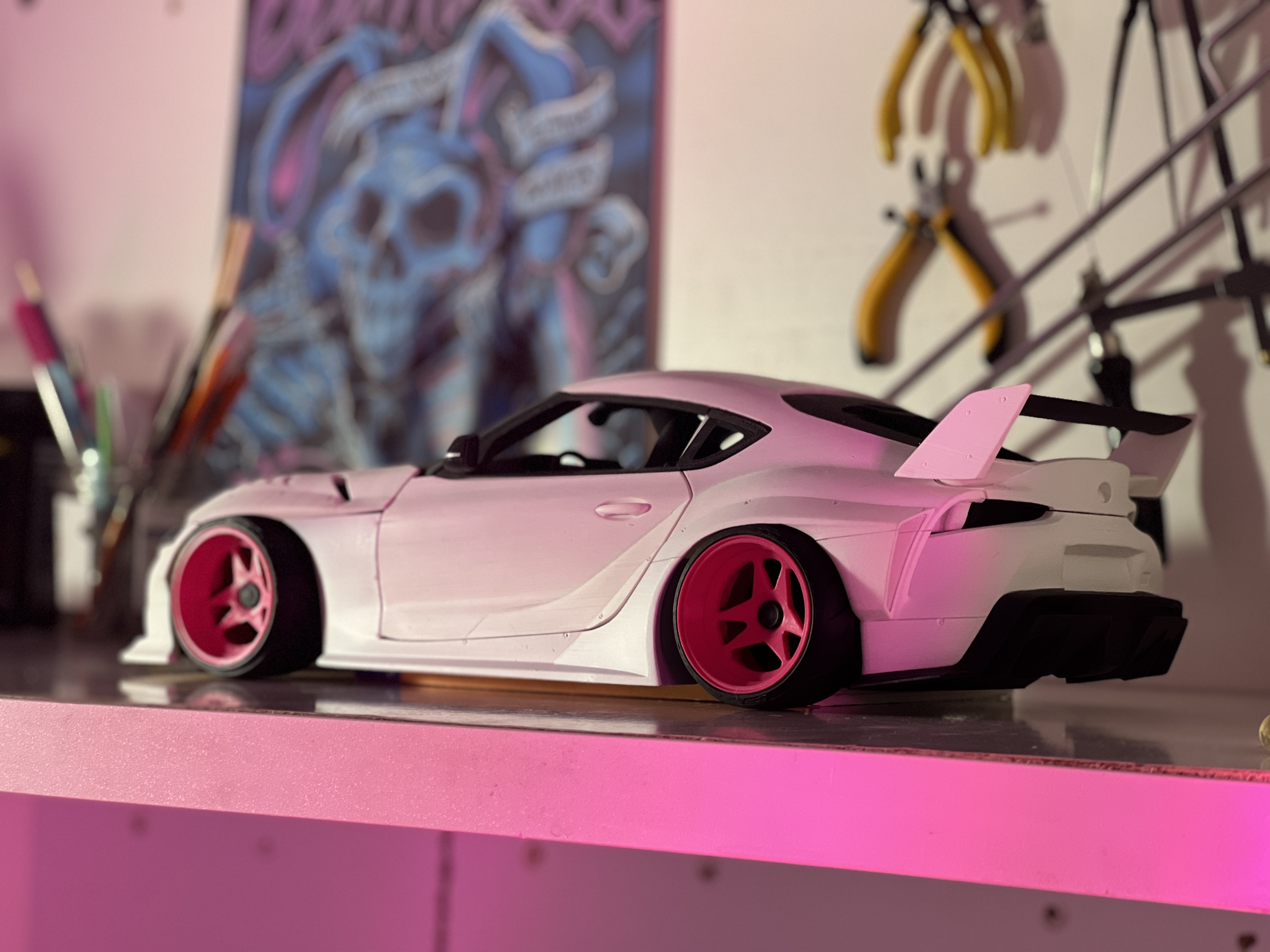 Toyota Supra A90 (Full car model) by TunerKits | Download free STL ...