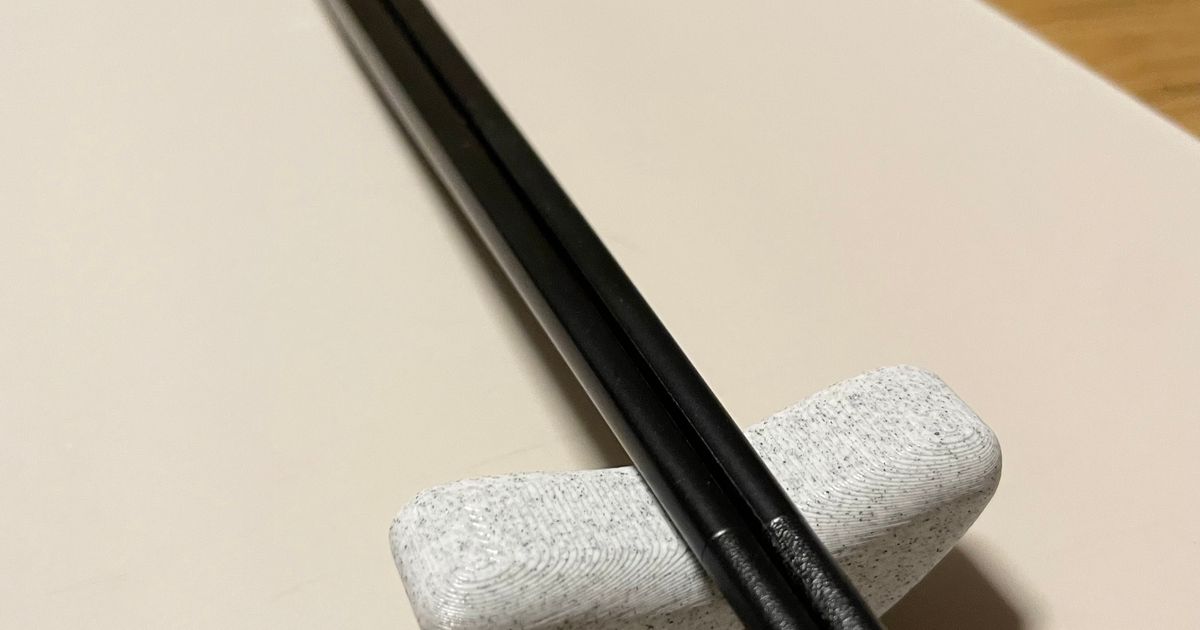 Chopstick Holder by campy | Download free STL model | Printables.com
