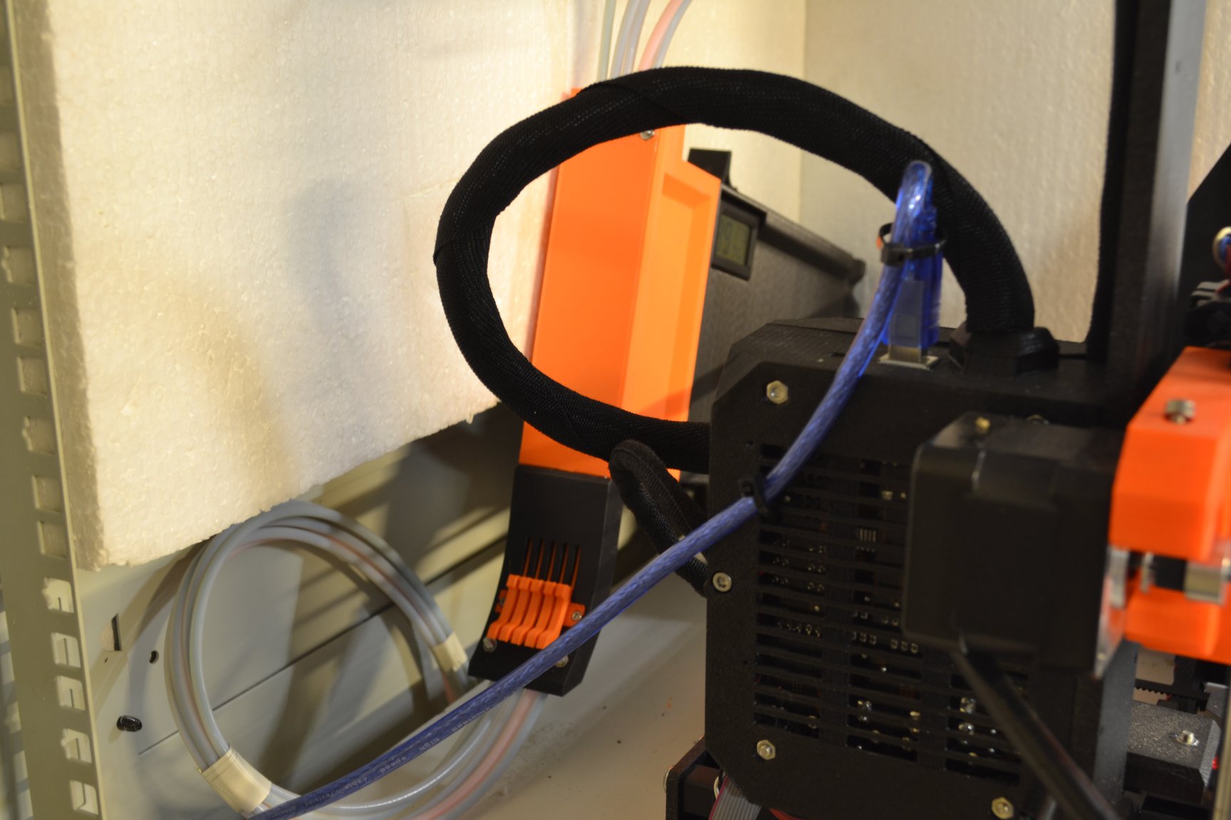 filament buffer (airtight, compact & easy to fill) for Prusa MMU2.0 by ...