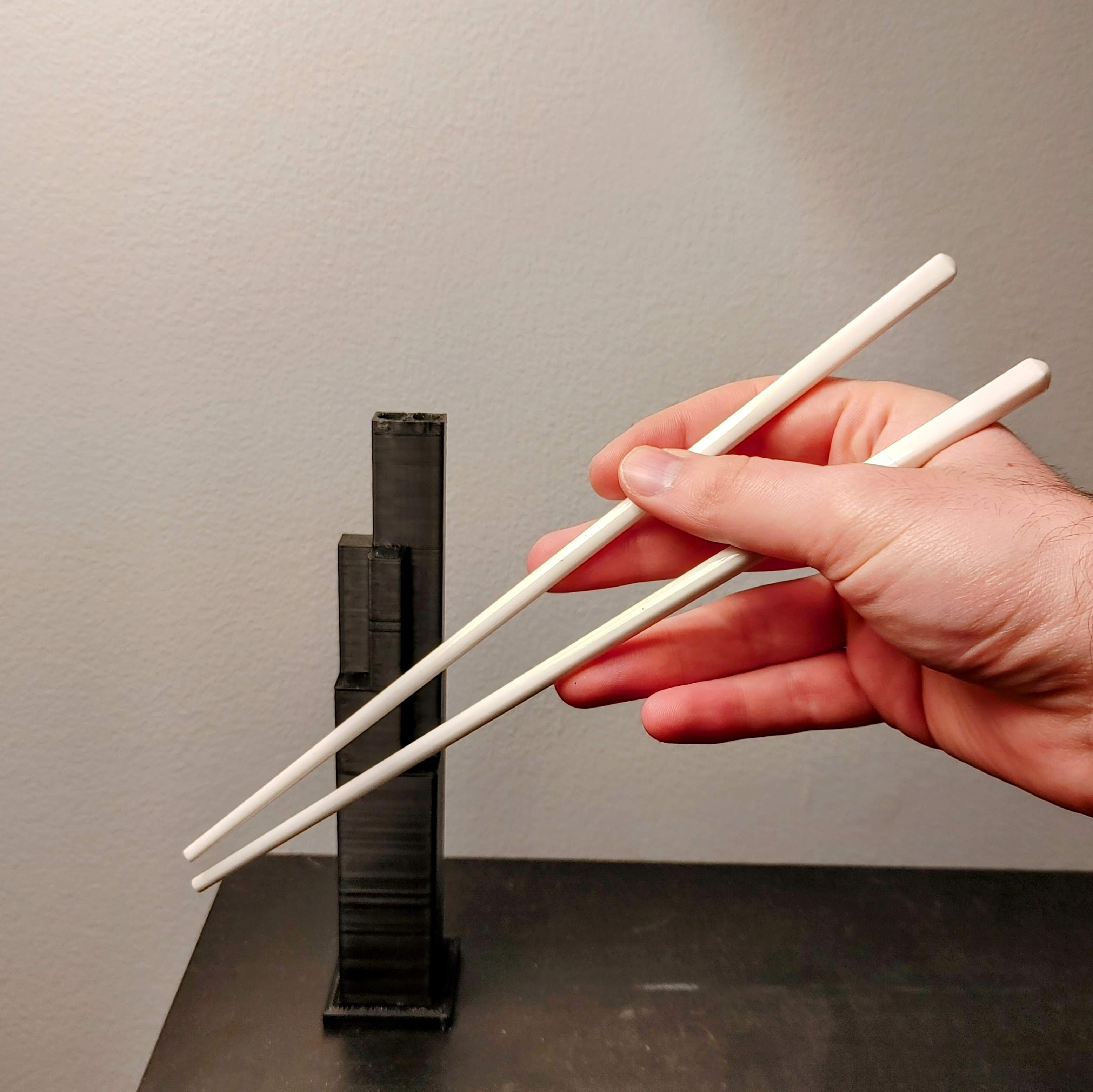 Sears Tower chopstick holder (weighted) by Rollingpotato | Download free STL model | Printables.com