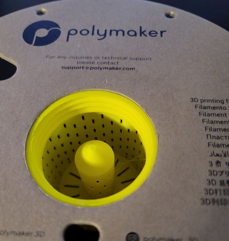 Polymaker Cardboard Filament Spool Desiccant Container by Joe Galaska ...