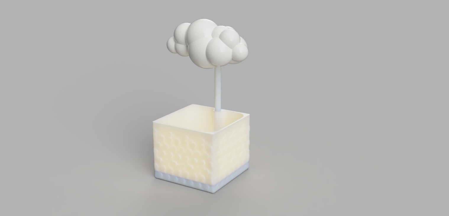 (Reactive Weather) Lamp Flower Pot by ShadowOfKlon | Download free STL ...