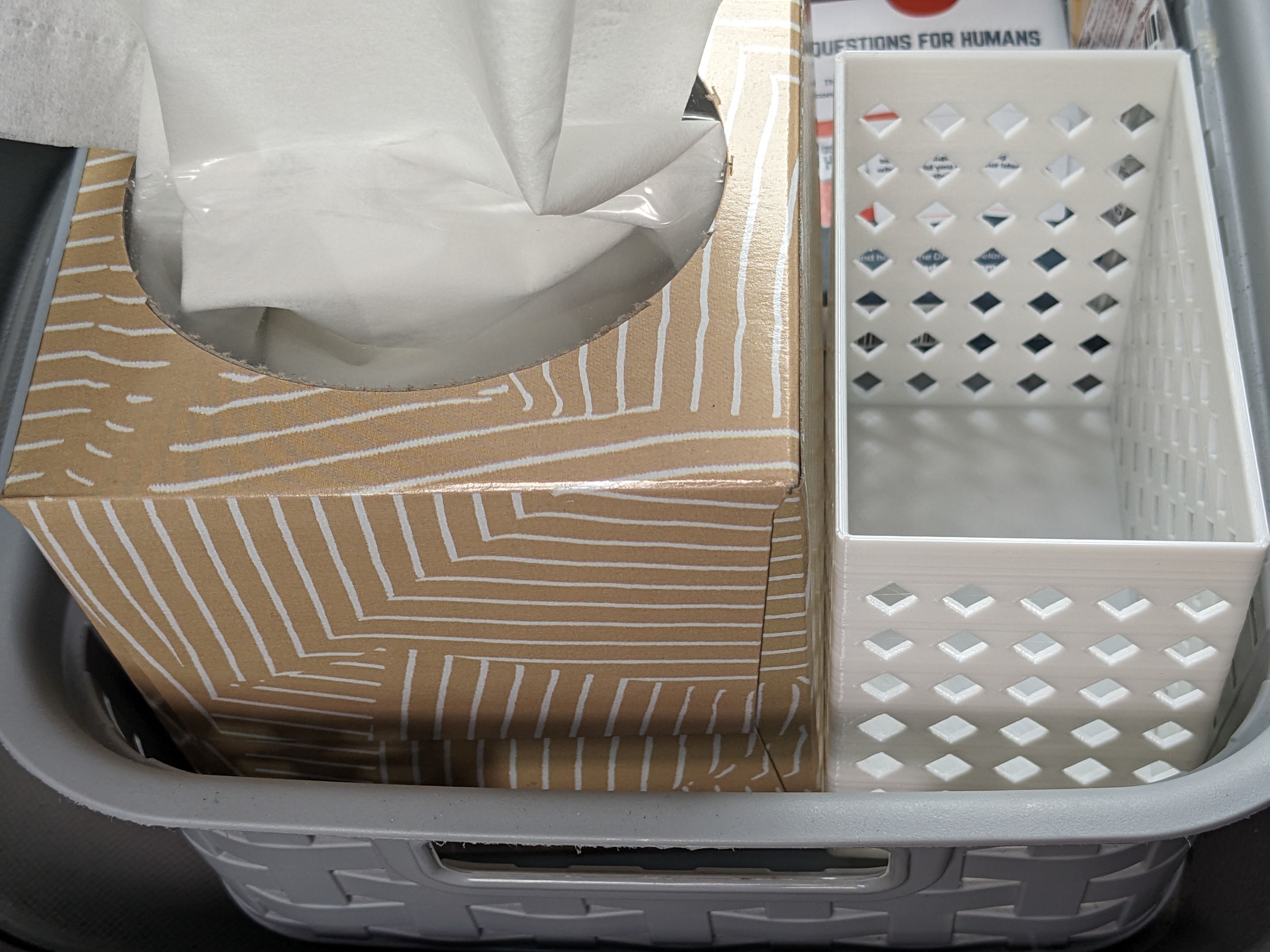 Vehicle Tissue Trash Bin by meagerfindings | Download free STL model ...