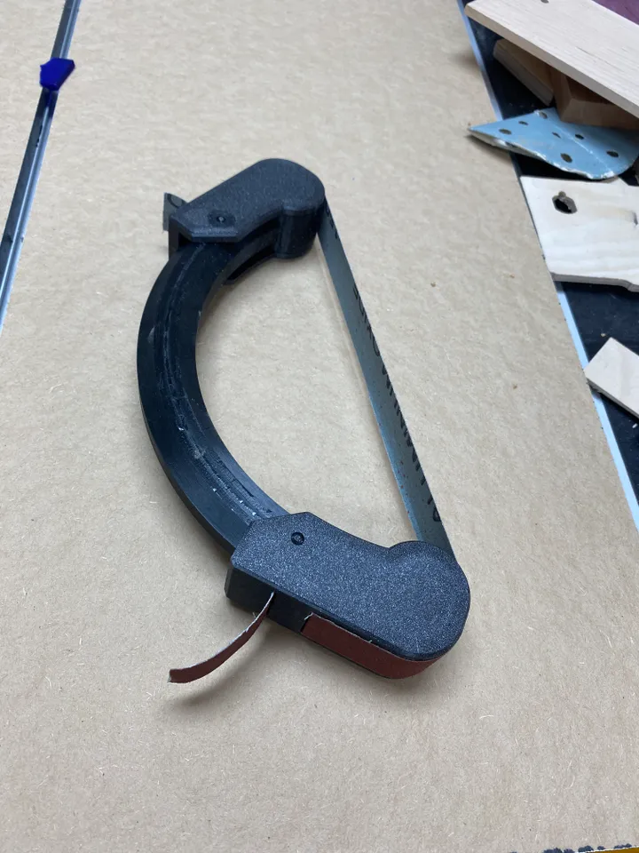 Bow Sander (Sanding Bow) with f3d file by DVE | Download free STL model ...