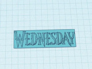 Wednesday Lithopane by Printer-2.0 | Download free STL model ...