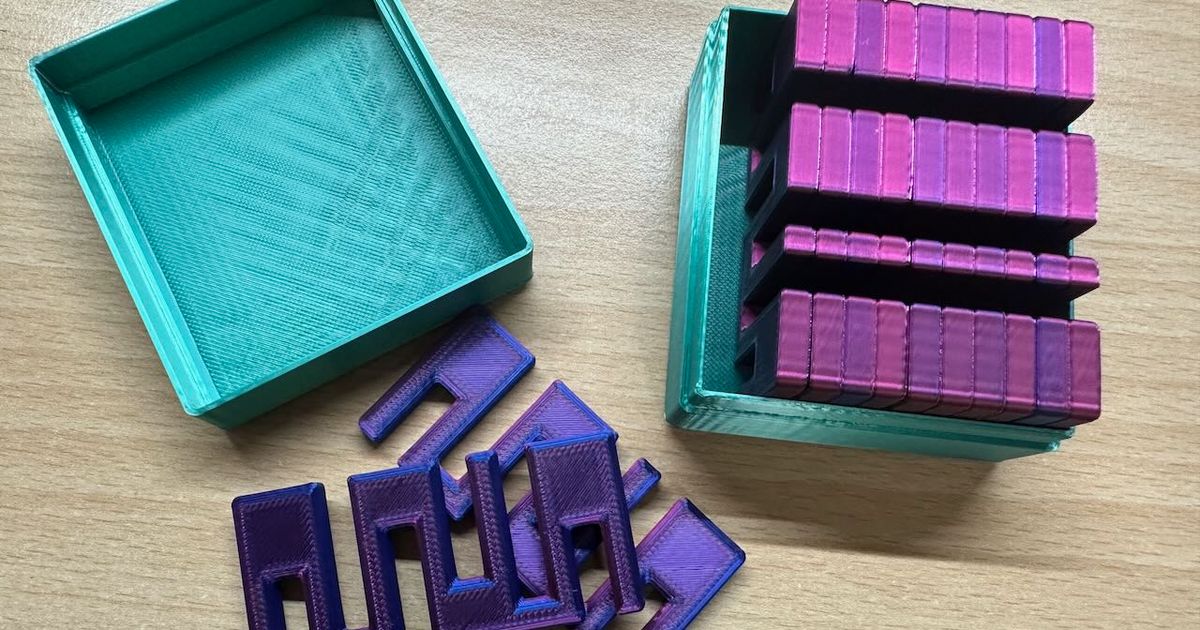 Dirty Dozen Puzzle Box by DrTob | Download free STL model | Printables.com