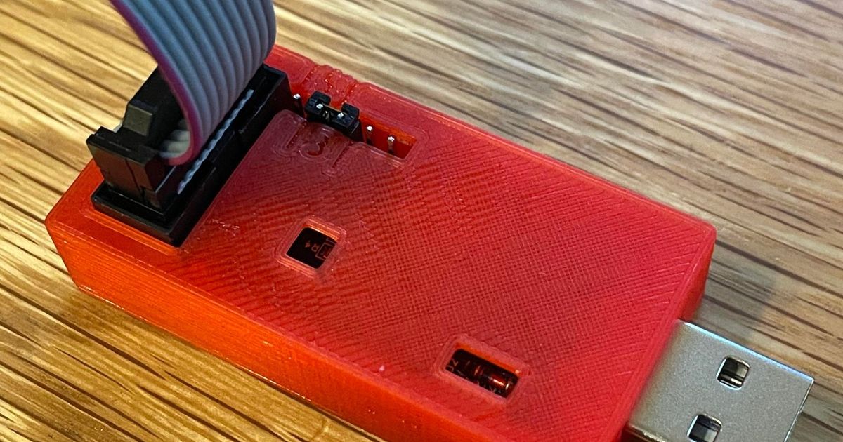 Shell for USB Programmer by KmanSweden | Download free STL model ... Shell for USB Programmer by KmanSweden | Download free STL model ...