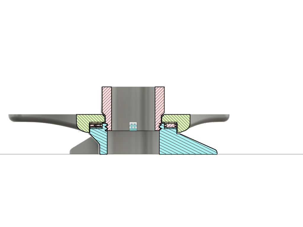 Horizontal Spool Holder for Dehydrator by RCNet | Download free STL ...