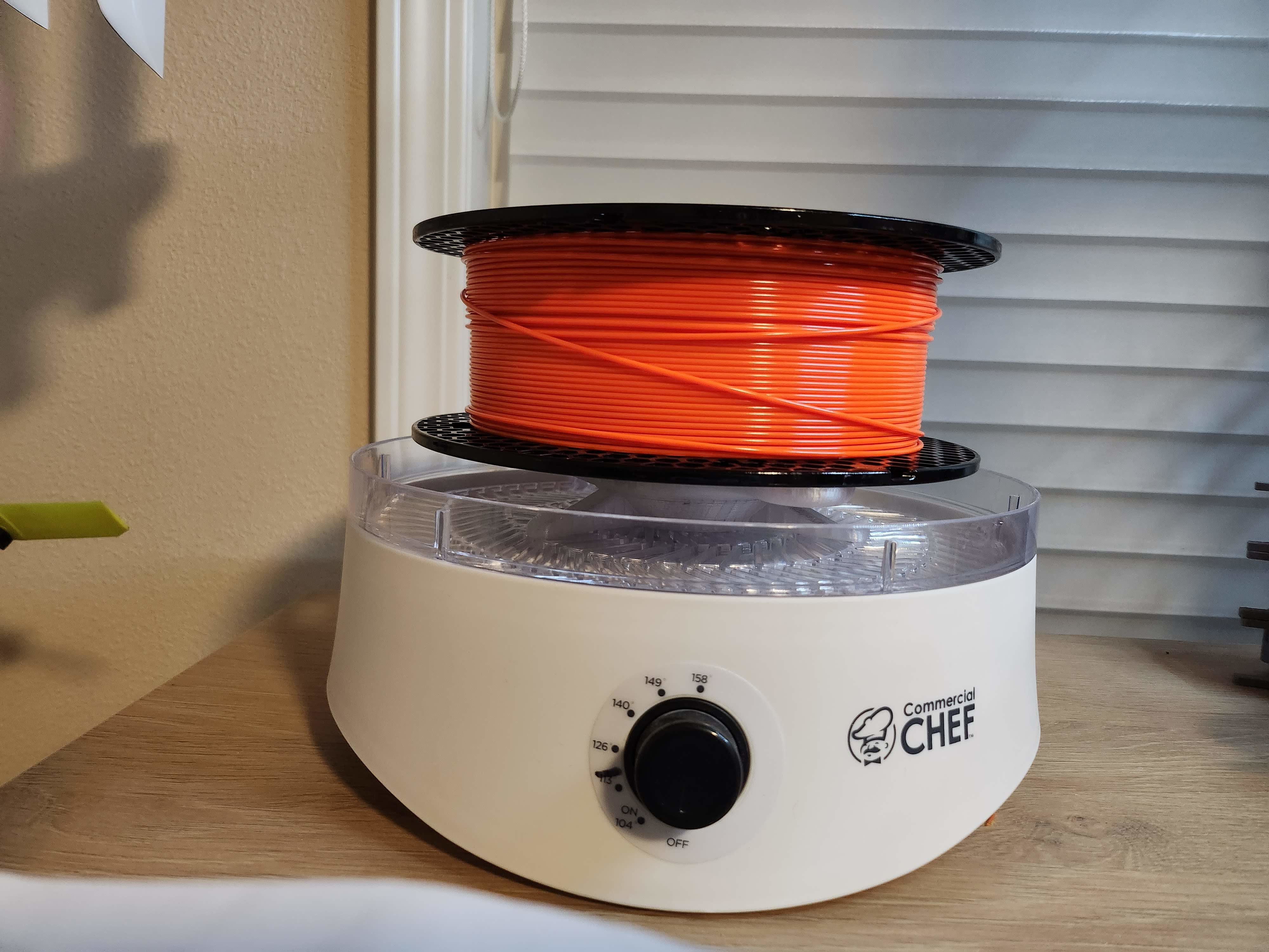 Horizontal Spool Holder for Dehydrator by RCNet | Download free STL ...